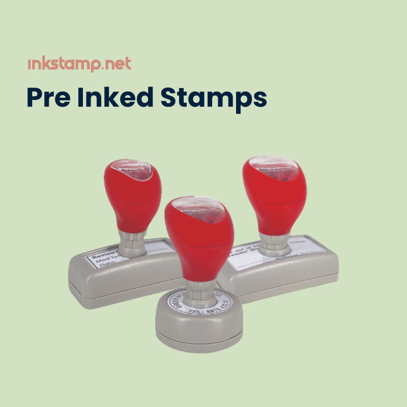 Pre Inked Stamps - Ready-to-Use & Long-Lasting – INKSTAMP.NET