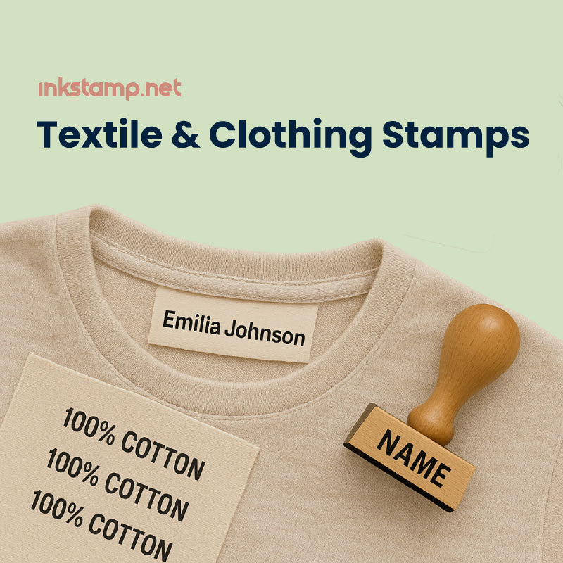 Custom Textile Stamps - Diverse & Quality Fabric Markers – INKSTAMP.NET